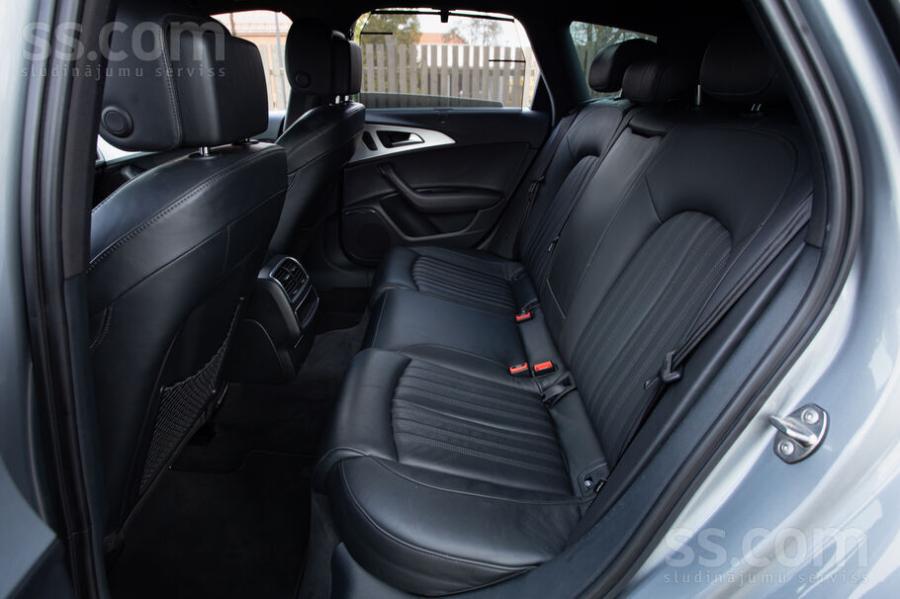Grey Audi A6 2012 in Jelgava, with an engine capacity of 3.00 L and mileage of 311 thousand km for 13100 €, photo 14 on AUTOMOTO.COM.LV