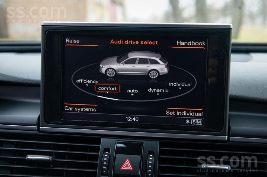 Grey Audi A6 2012 in Jelgava, with an engine capacity of 3.00 L and mileage of 311 thousand km for 13100 €, photo 27 on AUTOMOTO.COM.LV