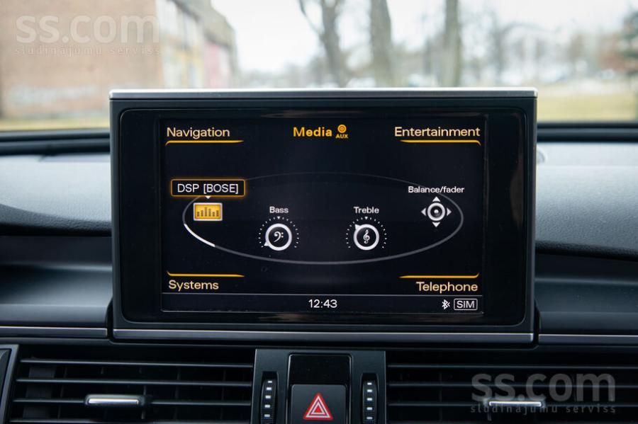 Grey Audi A6 2012 in Jelgava, with an engine capacity of 3.00 L and mileage of 311 thousand km for 13100 €, photo 30 on AUTOMOTO.COM.LV