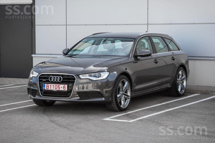 Pelēks Audi A6 2012 Rīga, ar dzinēja tilpumu 3.00 L un nobraukumu 222 tūkst. km par 10990 €, foto 1 vietnē AUTOMOTO.COM.LV