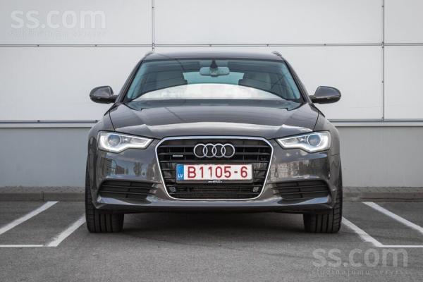 Grey Audi A6 2012 in Riga, with an engine capacity of 3.00 L and mileage of 222 thousand km for 10990 €, photo 2 on AUTOMOTO.COM.LV