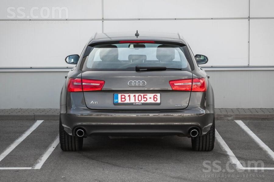 Pelēks Audi A6 2012 Rīga, ar dzinēja tilpumu 3.00 L un nobraukumu 222 tūkst. km par 10990 €, foto 8 vietnē AUTOMOTO.COM.LV