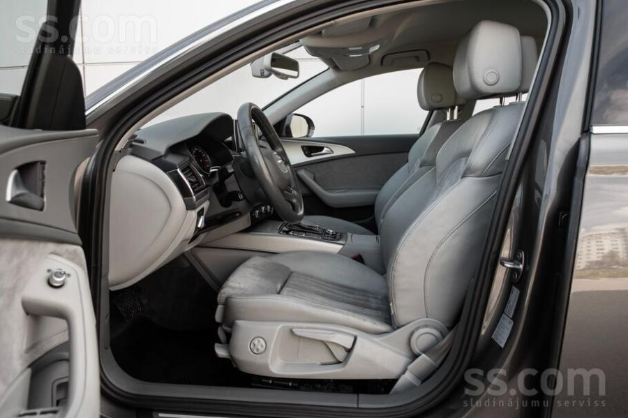 Pelēks Audi A6 2012 Rīga, ar dzinēja tilpumu 3.00 L un nobraukumu 222 tūkst. km par 10990 €, foto 13 vietnē AUTOMOTO.COM.LV