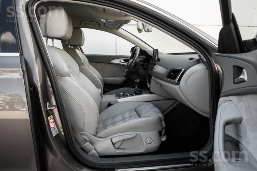 Pelēks Audi A6 2012 Rīga, ar dzinēja tilpumu 3.00 L un nobraukumu 222 tūkst. km par 10990 €, foto 14 vietnē AUTOMOTO.COM.LV