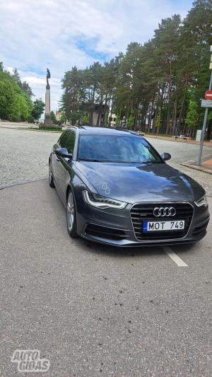 Pelēks Audi A6 2012 Alīta, ar dzinēja tilpumu 3.00 L un nobraukumu 321 tūkst. km par 12999 €, foto  vietnē AUTOMOTO.COM.LV