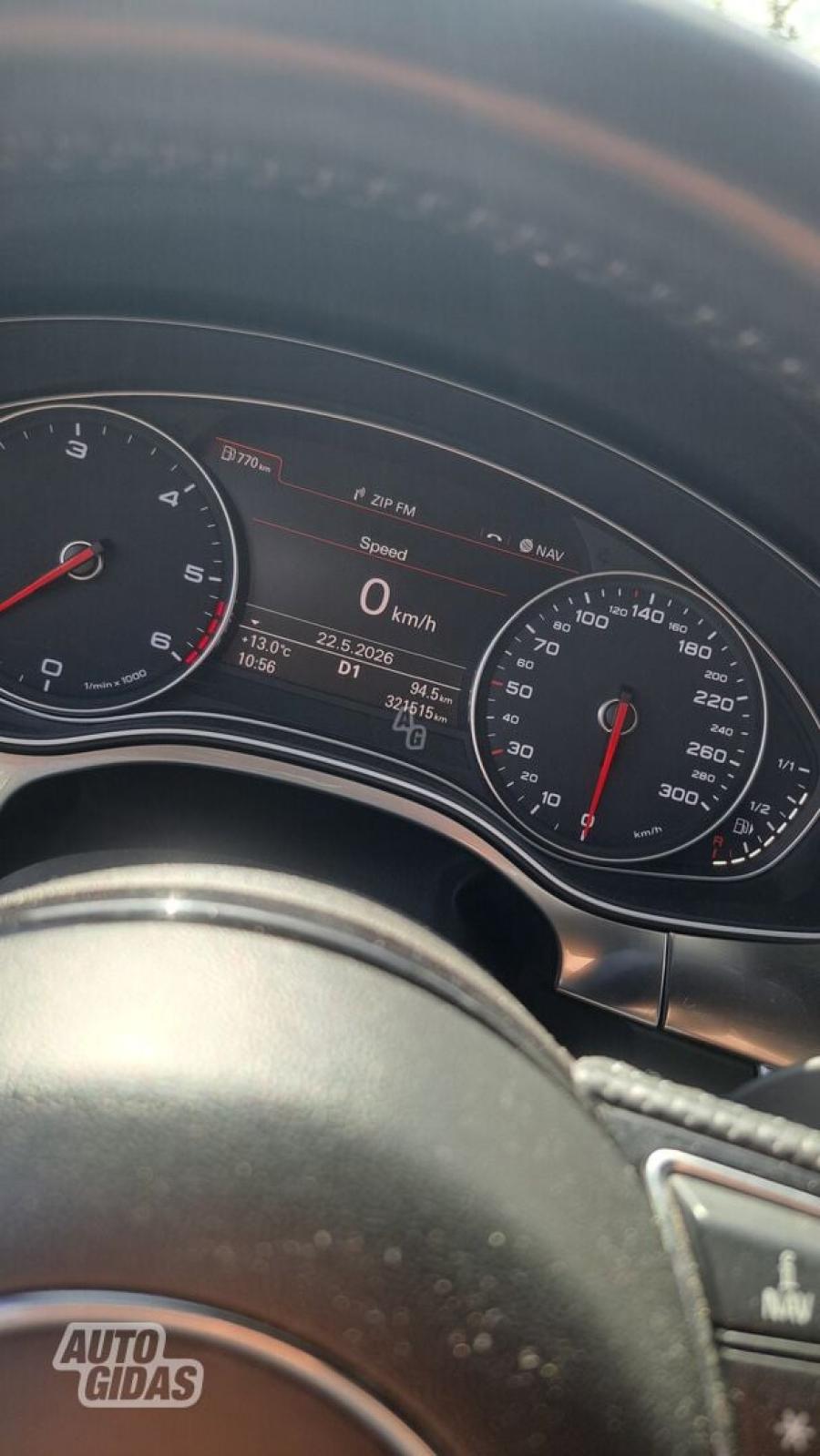 Pelēks Audi A6 2012 Alīta, ar dzinēja tilpumu 3.00 L un nobraukumu 321 tūkst. km par 12999 €, foto 14 vietnē AUTOMOTO.COM.LV