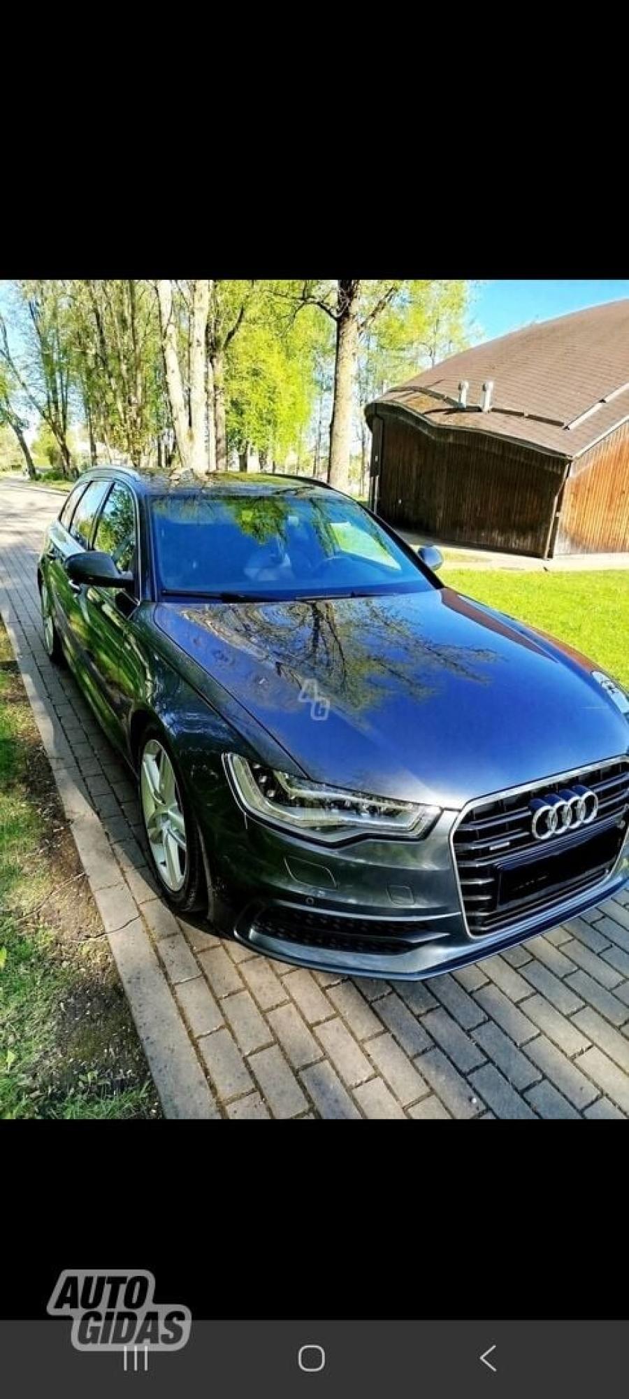 Pelēks Audi A6 2012 Alīta, ar dzinēja tilpumu 3.00 L un nobraukumu 321 tūkst. km par 12999 €, foto 15 vietnē AUTOMOTO.COM.LV