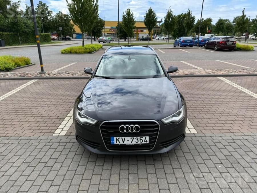 Grey Audi A6 2012 in Riga, with an engine capacity of 3.00 L and mileage of 305 thousand km for 8600 €, photo 1 on AUTOMOTO.COM.LV