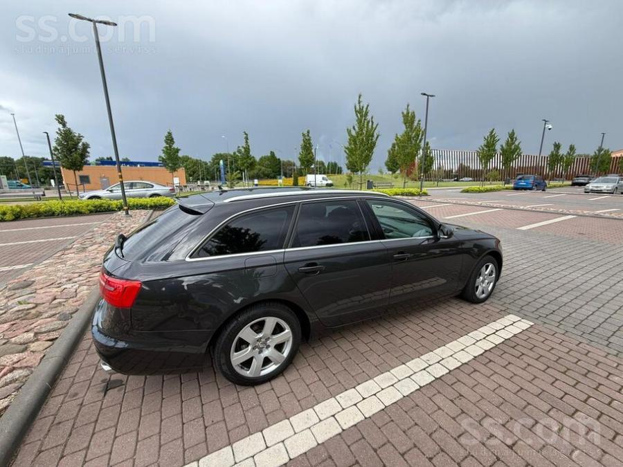 Grey Audi A6 2012 in Riga, with an engine capacity of 3.00 L and mileage of 305 thousand km for 8600 €, photo 5 on AUTOMOTO.COM.LV