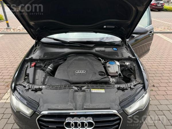Grey Audi A6 2012 in Riga, with an engine capacity of 3.00 L and mileage of 305 thousand km for 8600 €, photo 5 on AUTOMOTO.COM.LV