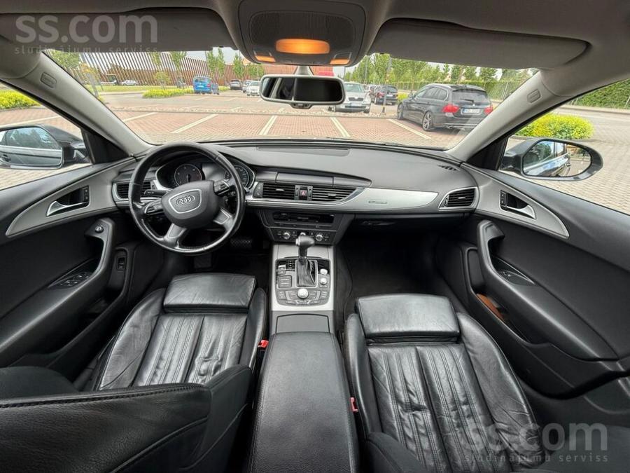 Grey Audi A6 2012 in Riga, with an engine capacity of 3.00 L and mileage of 305 thousand km for 8600 €, photo 9 on AUTOMOTO.COM.LV
