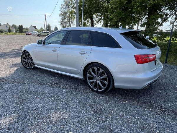 Pelēks Audi A6 2012 Tauragė, ar dzinēja tilpumu 2.97 L un nobraukumu 345 tūkst. km par 9200 €, foto 6 vietnē AUTOMOTO.COM.LV
