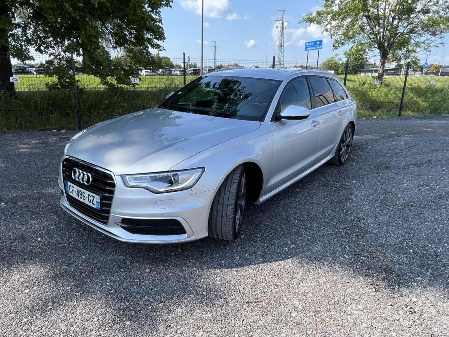 Grey Audi A6 2012 in Taurage, with an engine capacity of 2.97 L and mileage of 345 thousand km for 9200 €, photo 9 on AUTOMOTO.COM.LV