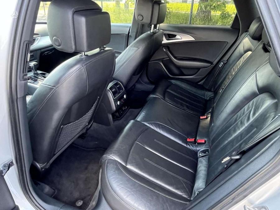 Grey Audi A6 2012 in Taurage, with an engine capacity of 2.97 L and mileage of 345 thousand km for 9200 €, photo 11 on AUTOMOTO.COM.LV