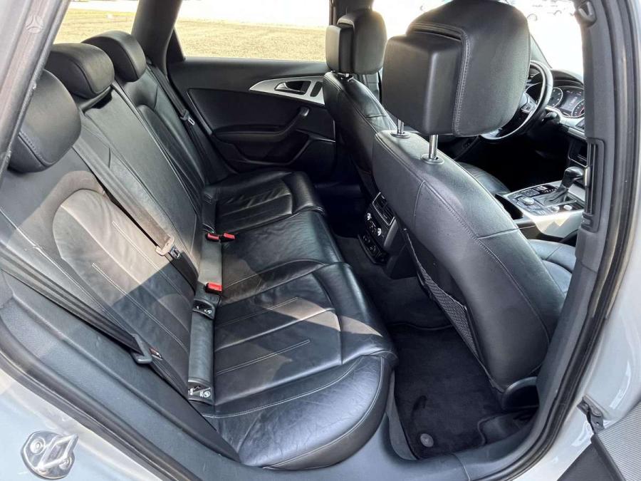 Grey Audi A6 2012 in Taurage, with an engine capacity of 2.97 L and mileage of 345 thousand km for 9200 €, photo 15 on AUTOMOTO.COM.LV