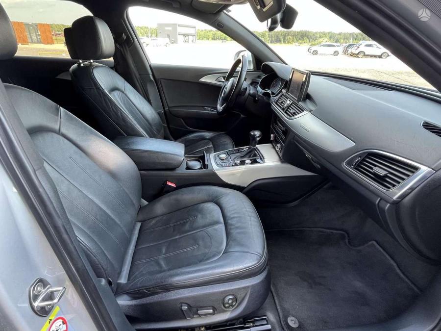 Grey Audi A6 2012 in Taurage, with an engine capacity of 2.97 L and mileage of 345 thousand km for 9200 €, photo 16 on AUTOMOTO.COM.LV