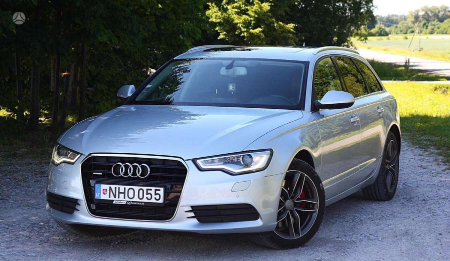 Pelēks Audi A6 2012 Kretinga, ar dzinēja tilpumu 2.97 L un nobraukumu 355 tūkst. km par 8499 €, foto 1 vietnē AUTOMOTO.COM.LV