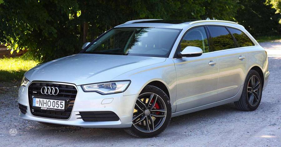 Pelēks Audi A6 2012 Kretinga, ar dzinēja tilpumu 2.97 L un nobraukumu 355 tūkst. km par 8499 €, foto 3 vietnē AUTOMOTO.COM.LV