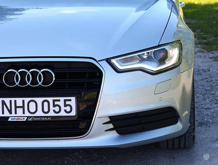 Pelēks Audi A6 2012 Kretinga, ar dzinēja tilpumu 2.97 L un nobraukumu 355 tūkst. km par 8499 €, foto 7 vietnē AUTOMOTO.COM.LV