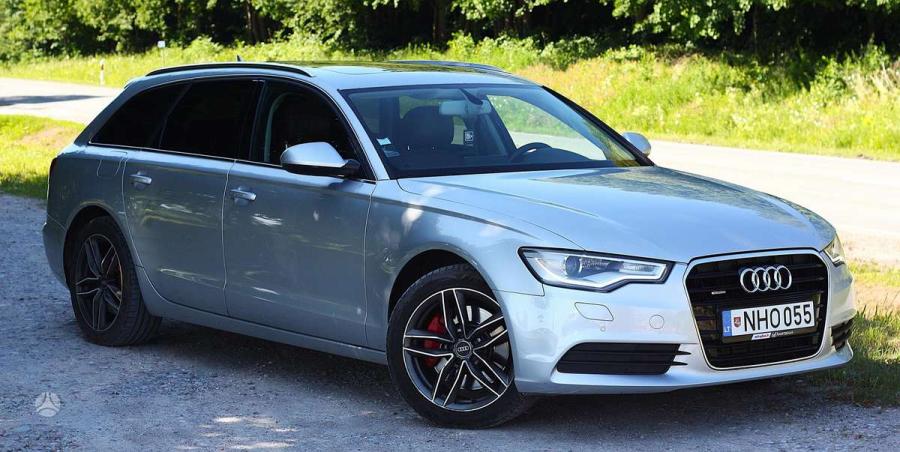 Pelēks Audi A6 2012 Kretinga, ar dzinēja tilpumu 2.97 L un nobraukumu 355 tūkst. km par 8499 €, foto 9 vietnē AUTOMOTO.COM.LV