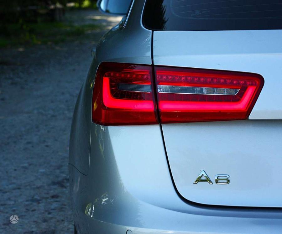 Pelēks Audi A6 2012 Kretinga, ar dzinēja tilpumu 2.97 L un nobraukumu 355 tūkst. km par 8499 €, foto 15 vietnē AUTOMOTO.COM.LV