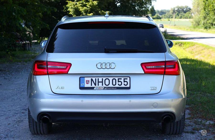 Pelēks Audi A6 2012 Kretinga, ar dzinēja tilpumu 2.97 L un nobraukumu 355 tūkst. km par 8499 €, foto 16 vietnē AUTOMOTO.COM.LV