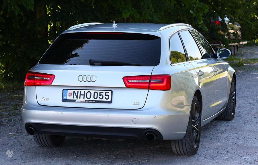 Pelēks Audi A6 2012 Kretinga, ar dzinēja tilpumu 2.97 L un nobraukumu 355 tūkst. km par 8499 €, foto 18 vietnē AUTOMOTO.COM.LV