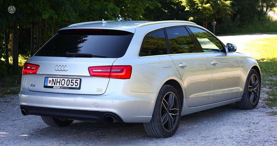 Pelēks Audi A6 2012 Kretinga, ar dzinēja tilpumu 2.97 L un nobraukumu 355 tūkst. km par 8499 €, foto 19 vietnē AUTOMOTO.COM.LV