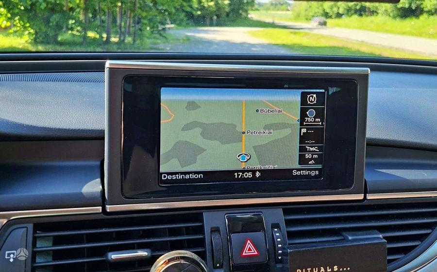 Pelēks Audi A6 2012 Kretinga, ar dzinēja tilpumu 2.97 L un nobraukumu 355 tūkst. km par 8499 €, foto 28 vietnē AUTOMOTO.COM.LV