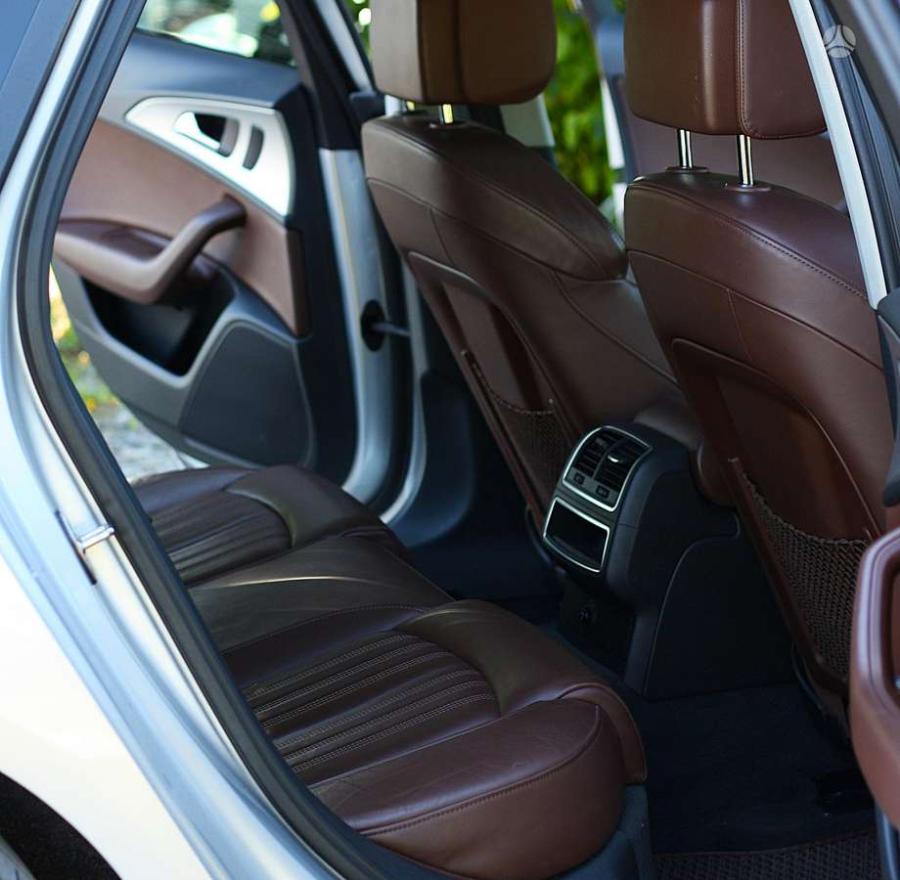 Pelēks Audi A6 2012 Kretinga, ar dzinēja tilpumu 2.97 L un nobraukumu 355 tūkst. km par 8499 €, foto 33 vietnē AUTOMOTO.COM.LV