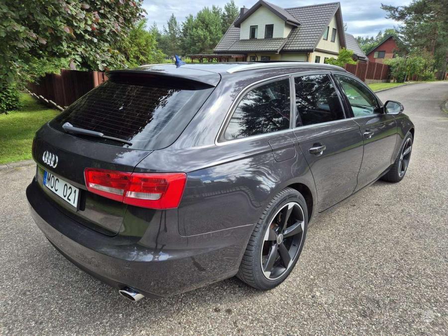 Pelēks Audi A6 2012 Viļņa, ar dzinēja tilpumu 2.97 L un nobraukumu 393 tūkst. km par 6300 €, foto 6 vietnē AUTOMOTO.COM.LV