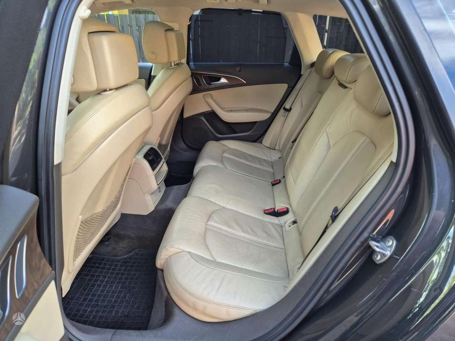 Pelēks Audi A6 2012 Viļņa, ar dzinēja tilpumu 2.97 L un nobraukumu 393 tūkst. km par 6300 €, foto 14 vietnē AUTOMOTO.COM.LV
