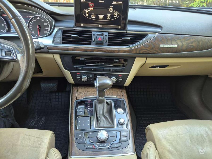 Pelēks Audi A6 2012 Viļņa, ar dzinēja tilpumu 2.97 L un nobraukumu 393 tūkst. km par 6300 €, foto 25 vietnē AUTOMOTO.COM.LV