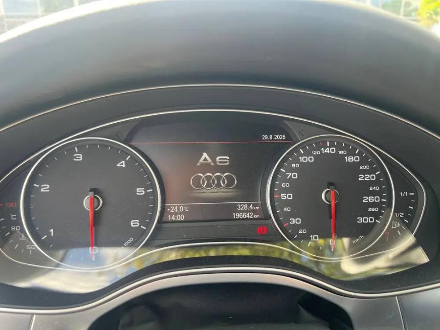 Pelēks Audi A6 2012 Rīga, ar dzinēja tilpumu 3.00 L un nobraukumu 195 tūkst. km par 14495 €, foto 10 vietnē AUTOMOTO.COM.LV