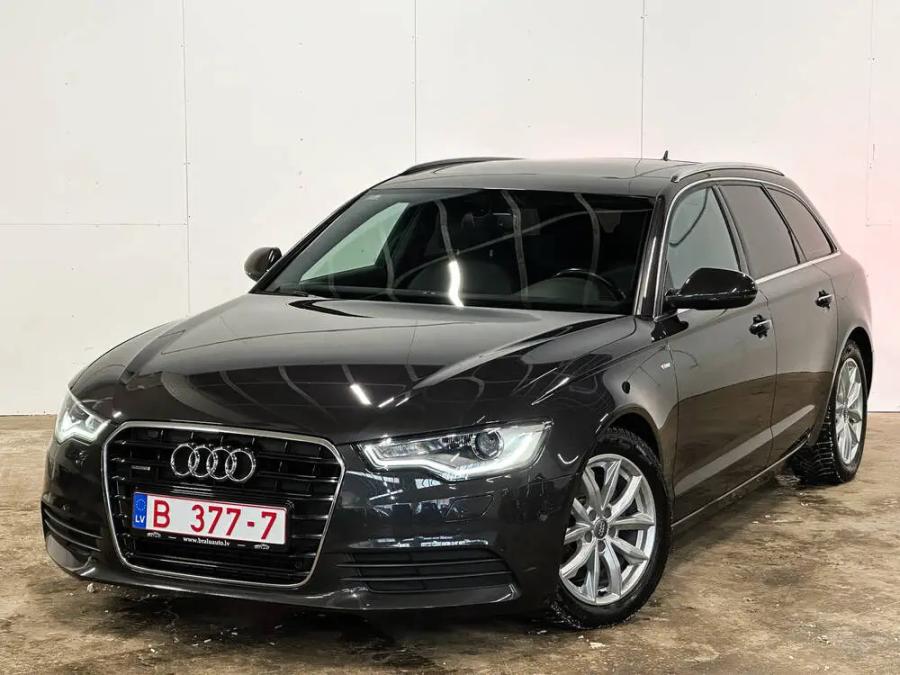 Grey Audi A6 2012 in Jurmala, with an engine capacity of 3.00 L and mileage of 207 thousand km for 11850 €, photo 1 on AUTOMOTO.COM.LV