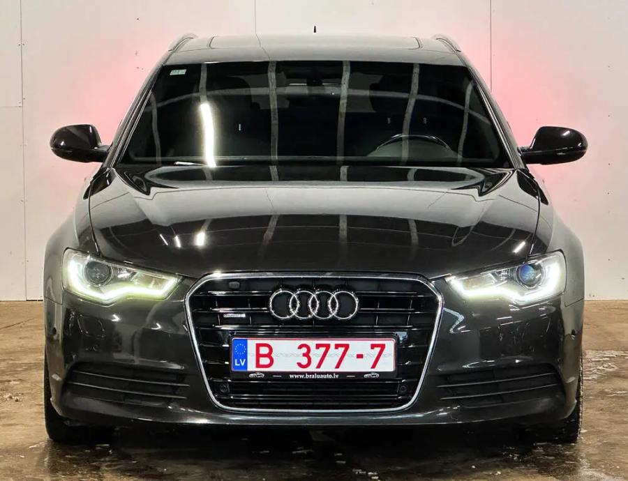 Grey Audi A6 2012 in Jurmala, with an engine capacity of 3.00 L and mileage of 207 thousand km for 11850 €, photo 6 on AUTOMOTO.COM.LV