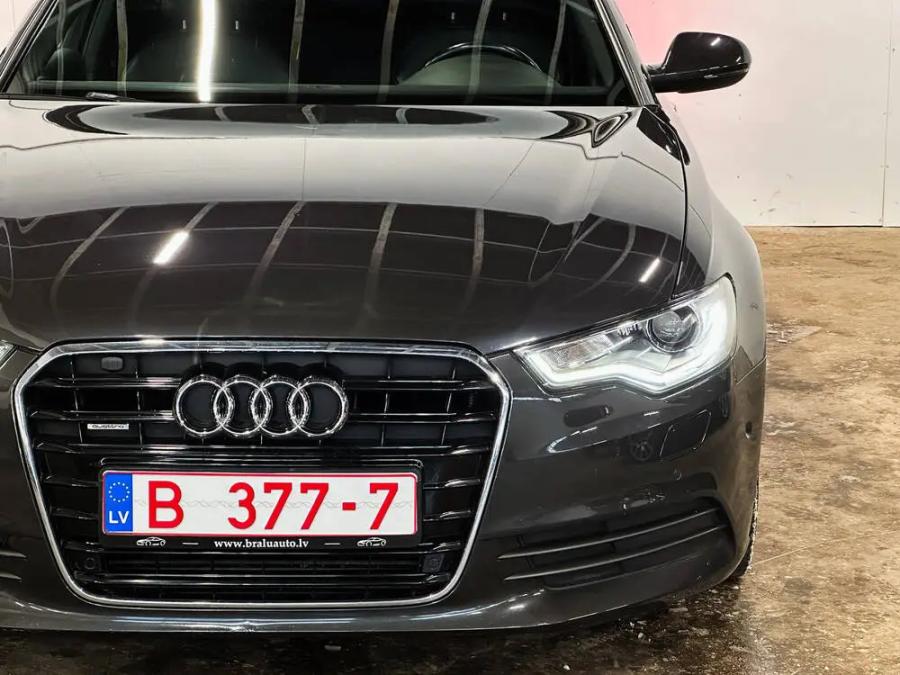 Grey Audi A6 2012 in Jurmala, with an engine capacity of 3.00 L and mileage of 207 thousand km for 11850 €, photo 7 on AUTOMOTO.COM.LV