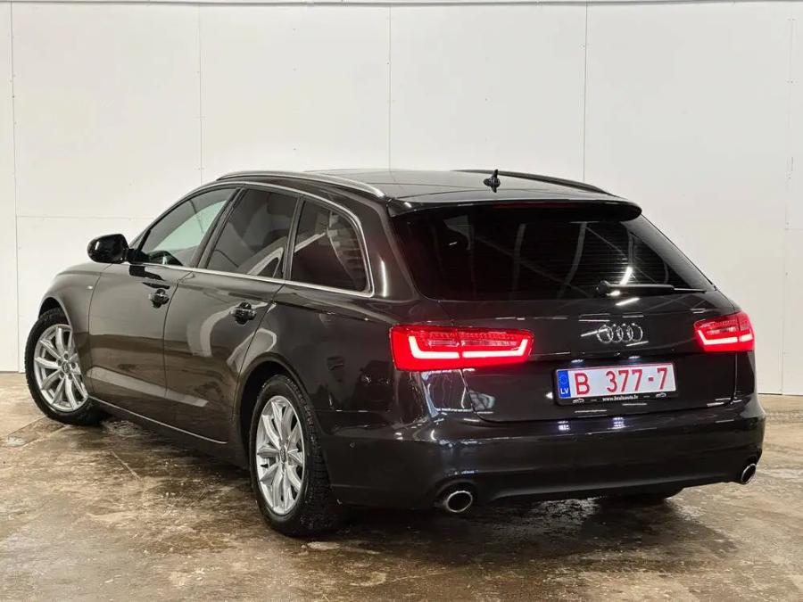 Grey Audi A6 2012 in Jurmala, with an engine capacity of 3.00 L and mileage of 207 thousand km for 11850 €, photo 8 on AUTOMOTO.COM.LV
