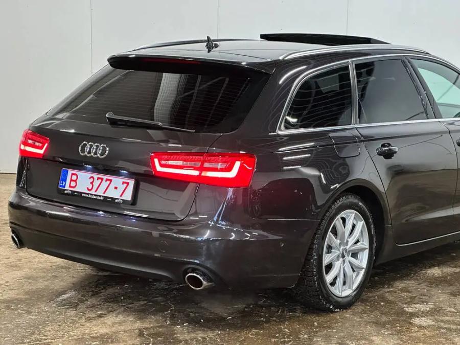 Grey Audi A6 2012 in Jurmala, with an engine capacity of 3.00 L and mileage of 207 thousand km for 11850 €, photo 11 on AUTOMOTO.COM.LV