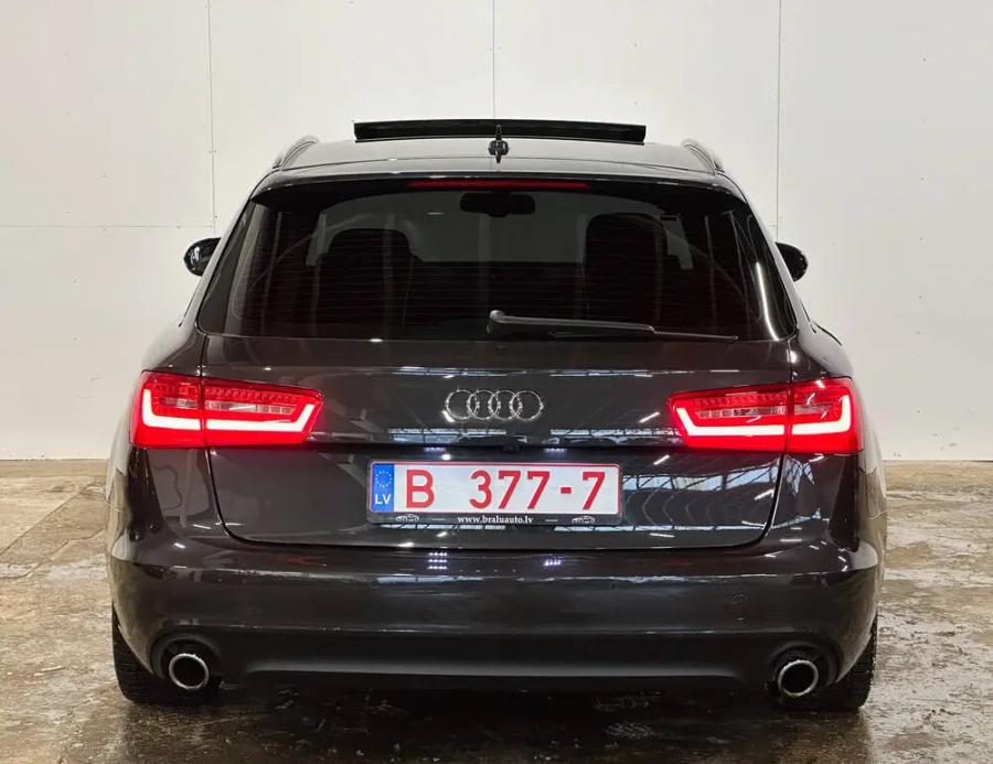 Grey Audi A6 2012 in Jurmala, with an engine capacity of 3.00 L and mileage of 207 thousand km for 11850 €, photo 12 on AUTOMOTO.COM.LV