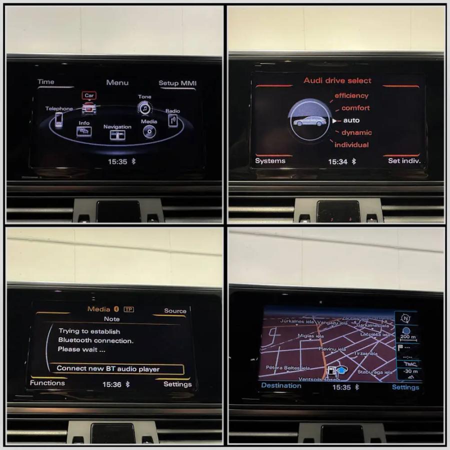 Grey Audi A6 2012 in Jurmala, with an engine capacity of 3.00 L and mileage of 207 thousand km for 11850 €, photo 32 on AUTOMOTO.COM.LV