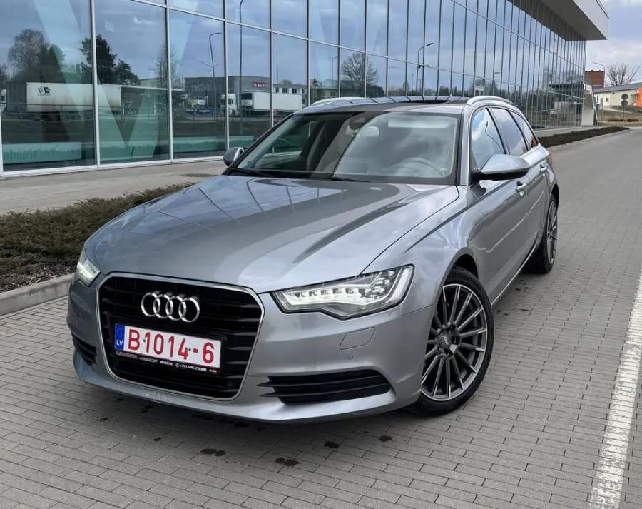 Grey Audi A6 2012 in Rezekne, with an engine capacity of 2.00 L and mileage of 278 thousand km for 9200 €, photo 1 on AUTOMOTO.COM.LV
