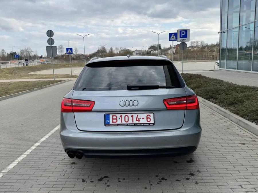 Grey Audi A6 2012 in Rezekne, with an engine capacity of 2.00 L and mileage of 278 thousand km for 9200 €, photo 7 on AUTOMOTO.COM.LV