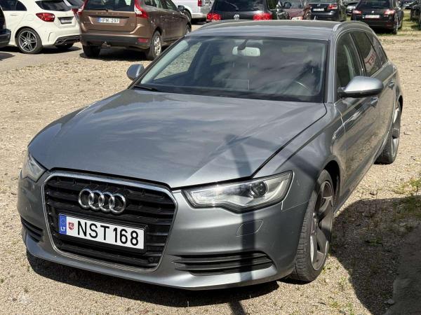 Grey Audi A6 2012 in Vilnius, with an engine capacity of 3.00 L and mileage of 229 thousand km for 8500 €, photo 2 on AUTOMOTO.COM.LV