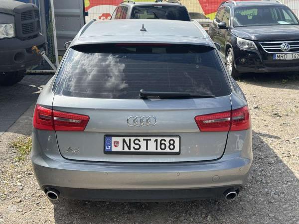 Grey Audi A6 2012 in Vilnius, with an engine capacity of 3.00 L and mileage of 229 thousand km for 8500 €, photo 4 on AUTOMOTO.COM.LV