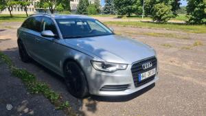 Pelēks Audi A6 2012 Viļņa, ar dzinēja tilpumu 2.97 L un nobraukumu 334 tūkst. km par 7950 €, foto  vietnē AUTOMOTO.COM.LV