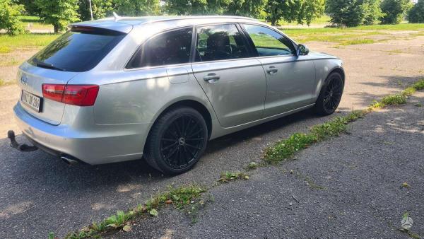 Pelēks Audi A6 2012 Viļņa, ar dzinēja tilpumu 2.97 L un nobraukumu 334 tūkst. km par 7950 €, foto 2 vietnē AUTOMOTO.COM.LV