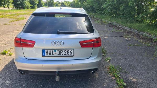 Pelēks Audi A6 2012 Viļņa, ar dzinēja tilpumu 2.97 L un nobraukumu 334 tūkst. km par 7950 €, foto 3 vietnē AUTOMOTO.COM.LV