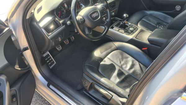 Pelēks Audi A6 2012 Viļņa, ar dzinēja tilpumu 2.97 L un nobraukumu 334 tūkst. km par 7950 €, foto 6 vietnē AUTOMOTO.COM.LV