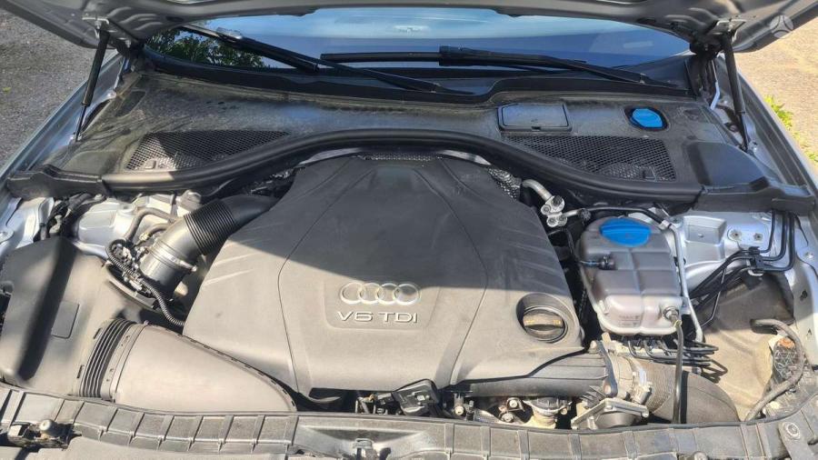 Grey Audi A6 2012 in Vilnius, with an engine capacity of 2.97 L and mileage of 334 thousand km for 7950 €, photo 14 on AUTOMOTO.COM.LV